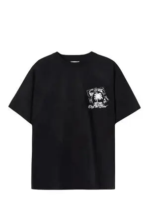 ONLY THE BLIND Cotton T-shirt - Black
