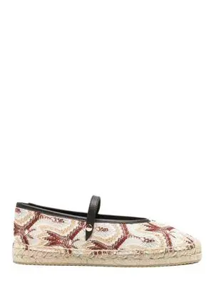 Missoni Patterned Strappy Espadrilles - Neutrals