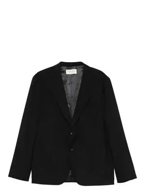 Officine Générale Single-breasted Blazer - Black