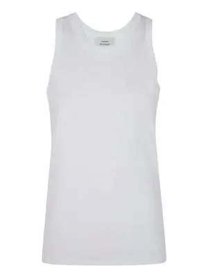 Loulou De Saison Round-neck Tank Top - White