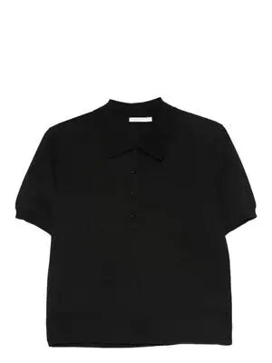 Patrizia Pepe Polo Top - Black