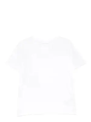 DONDUP Logo-embroidered T-shirt - White