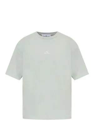 Stone Island Crew-neck Embroidered T-shirt - Green