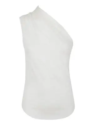 THOM KROM One-shoulder Top - White