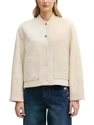 OUI Button Pocket Jacket - Neutrals