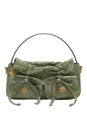 Acne Studios Bow-embellishment Tote Bag - Green