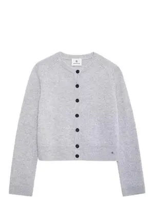 ANINE BING Joye Button-up Cardigan - Grey