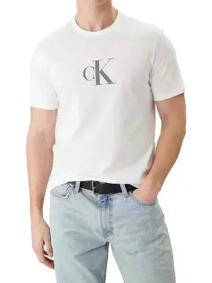 Calvin Klein Logo-print T-shirt - White