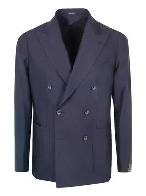 Tagliatore Double-breasted Jacket - Blue