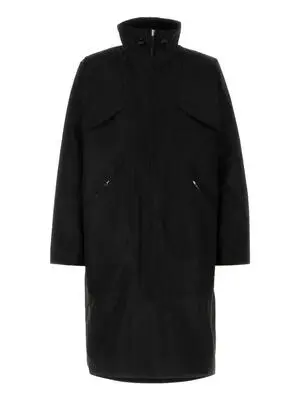 ENTIRE STUDIOS Zip-up Coat - Black