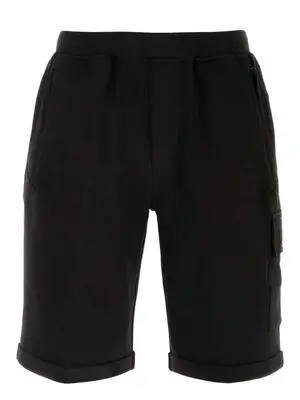 C.P. COMPANY Cargo-pocket Bermuda Shorts - Black