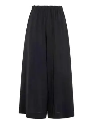 DANIELA GREGIS Elasticated-waistband Trousers - Black