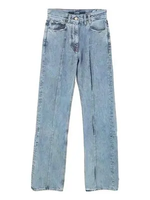 Jacquemus Le Raphia Jeans - Blue