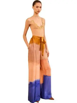 Ulla Johnson Julien Silk Pants - Moontide