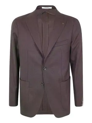 Tagliatore Notched-lapel Jacket - Brown