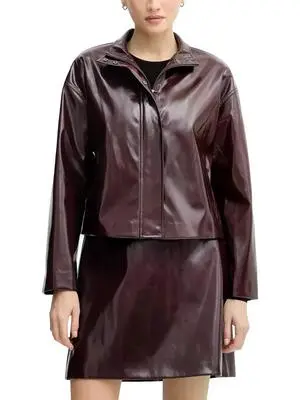 MARC AUREL Jacket Funnel-neck - Purple
