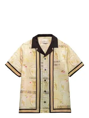 CHÉ STUDIOS Printed Monte Cristo Shirt - Neutrals