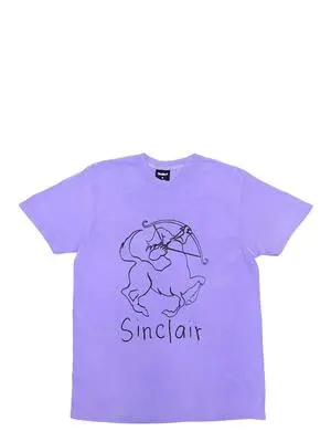 SINCLAIR Scribble Short-sleeve T-shirt - Purple