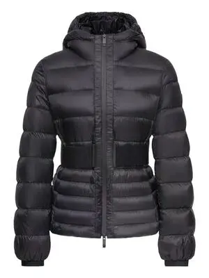 MONCLER Padded Jacket With Belted Waist