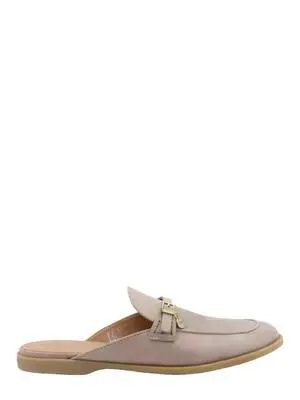 TOD'S Logo-plaque Mules - Neutrals