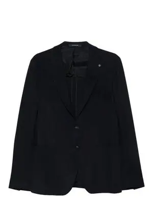 Tagliatore Single-breasted Blazer - Blue