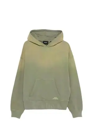 Axel Arigato Ombre Pouch Cotton Hoodie - Green