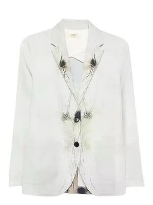 SISSIOTTO Long-sleeves Blazer - Green