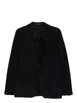 Tagliatore Single-breasted Blazer - Black