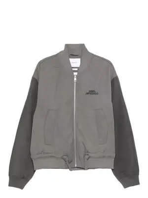 Axel Arigato Archer Logo Bomber Jacket - Grey