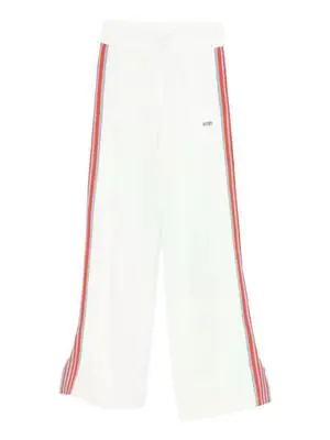 AUTRY Logo-embroidered Track Pants - White