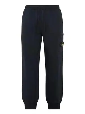 Stone Island Elasticated-waistband Track Pants - Blue