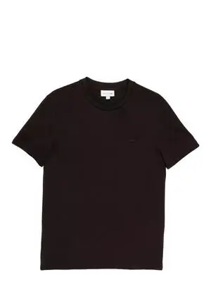 Lacoste Logo-patched Crewneck T-shirt - Brown