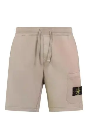 Stone Island Elasticated-waistband Shorts - Neutrals