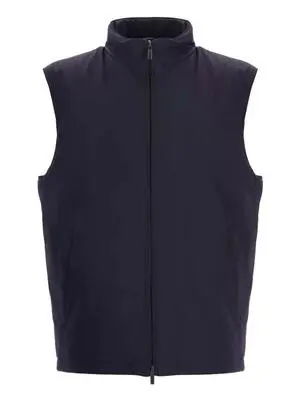 FAY Zip-fastening Gilet - Blue