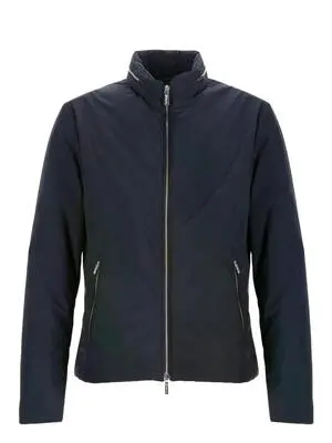 MOORER Zip-fastening Jacket - Blue