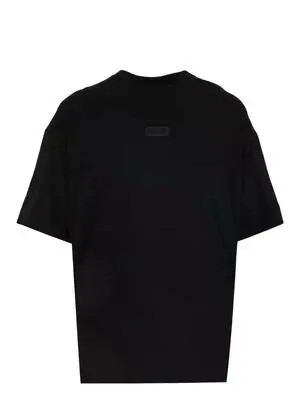 Versace Logo-patch T-shirt - Black