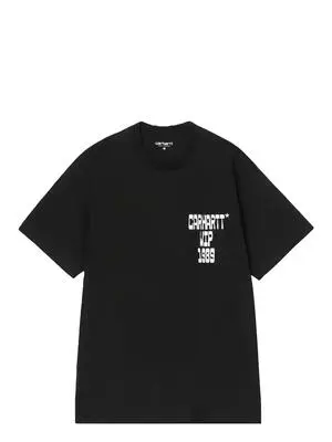 Carhartt Work In Progress S/s Blocks Printed T-shirt - Black