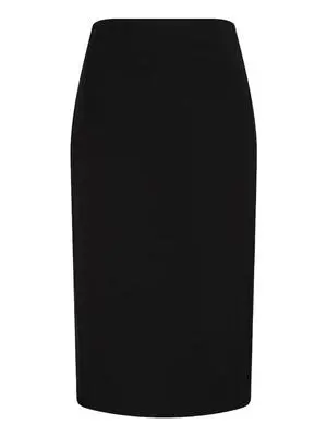 Elisabetta Franchi Concealed Zip Back Skirt - Black