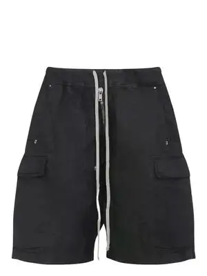 Rick Owens Cargo Pods Shorts - Black