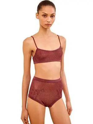 Ulla Johnson Senna Knit Brief - Fig