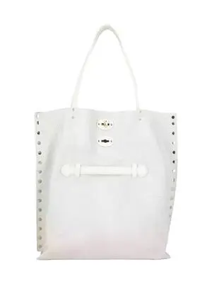 ZANELLATO Medium A'spasso Tote Bag - White