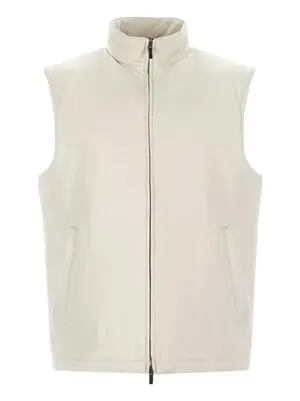 FAY Zip-fastening Gilet - Neutrals