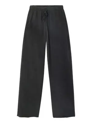 American Vintage Drawstring Patch Pocket Trousers - Black
