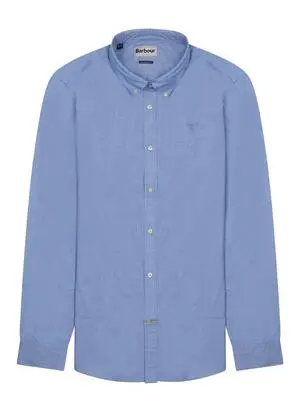 Barbour Shirt With Logo - Blue