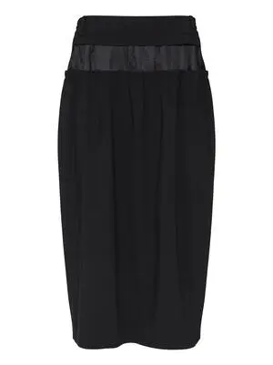 MAISON MARGIELA Four Stitches Midi Skirt - Black