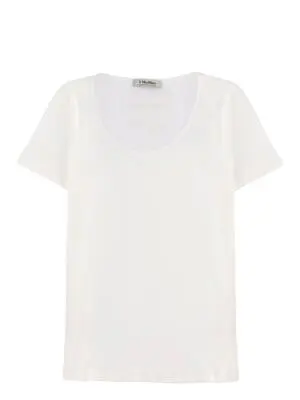 Max Mara Cotton T-shirt - White