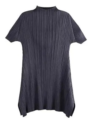 Issey Miyake Pleated Tunic - Grey