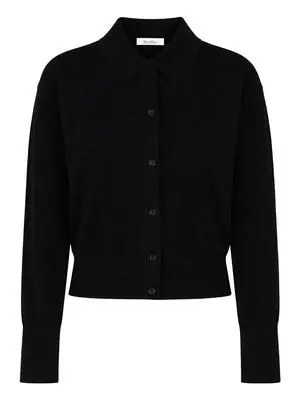 Max Mara Wool Cardigan - Black
