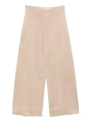 CIRCUS HOTEL Elasticated-waistband Trousers - Neutrals