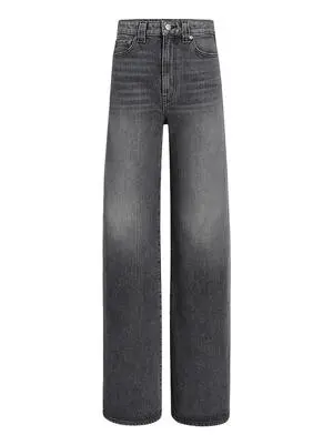 KHAITE High-Waisted Straight-Leg Jeans